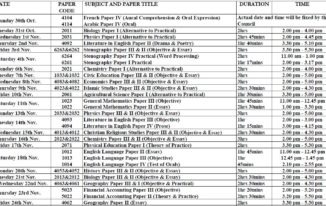 NECO GCE Timetable 2019 November/December Exam Released